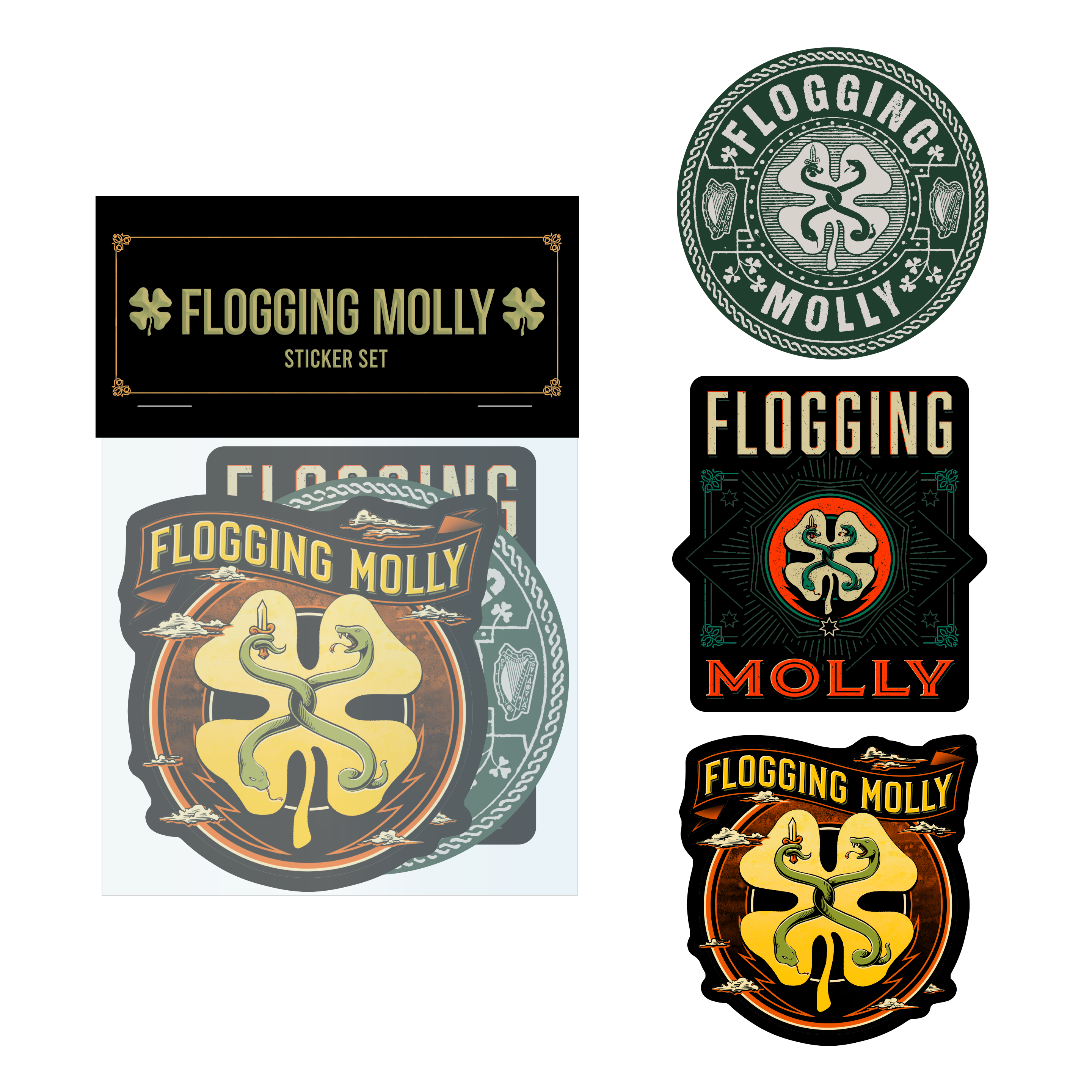 Sticker Pack – Flogging Molly